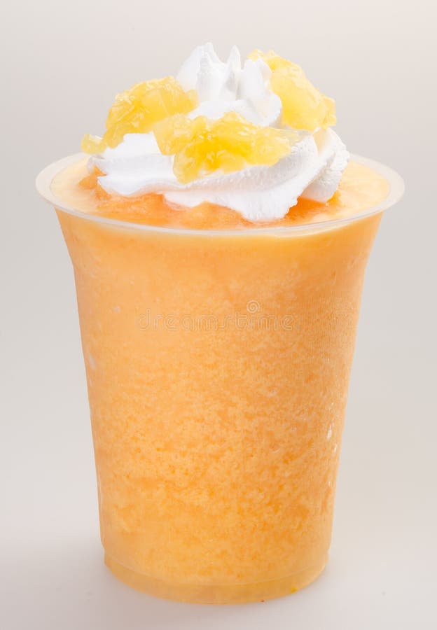 Mango yogurt, milk shake stock image. Image of energy - 105439675