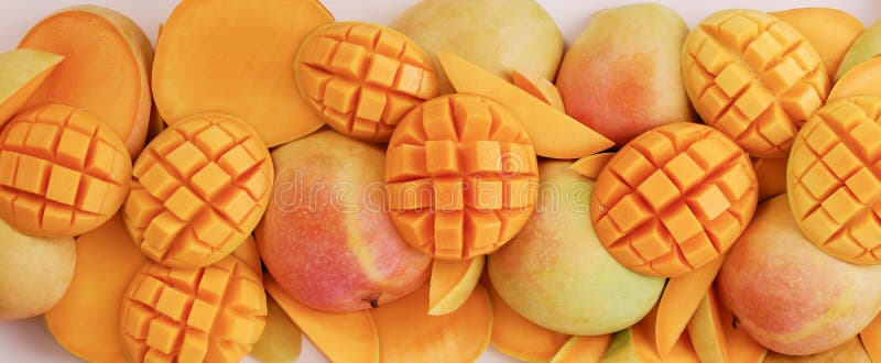 Mangoes Background stock photo. Image of vegan, portion - 29293506