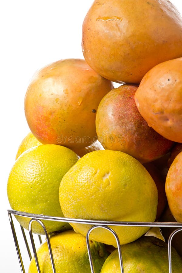 Mangoes and oranges stock image. Image of freshness, citrus - 25590061
