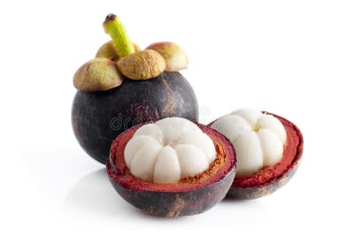 Mangosteen stock image. Image of asia, dietary, juice - 15512617