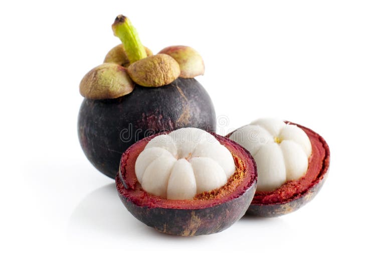 Mangosteen stock image. Image of asia, dietary, juice - 15512617