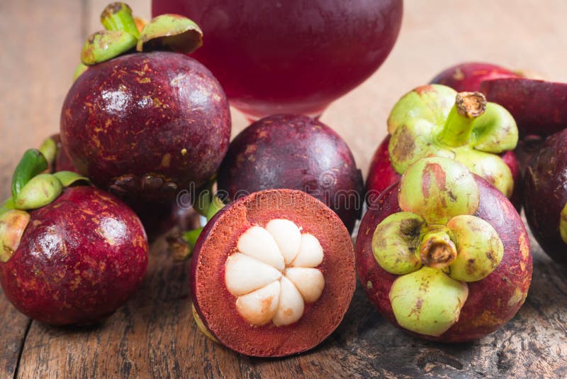 Mangosteen fotografering för bildbyråer. Bild av sött - 93849093