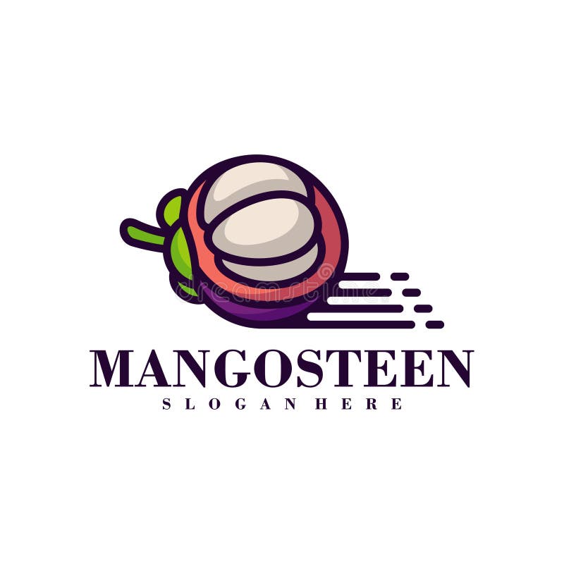 Mangosteen Logo Design Template. Creative Mangosteen Logo Vector ...