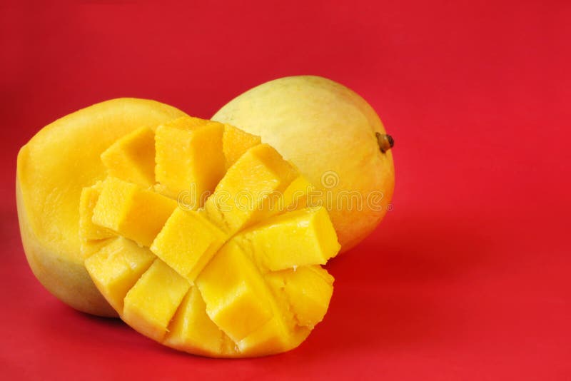 Mangue photo stock. Image du juteux, demi, isolement, tropical - 3019282