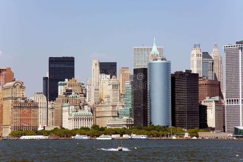 Manhattan stock photo. Image of hudson, apple, landmark - 10427398