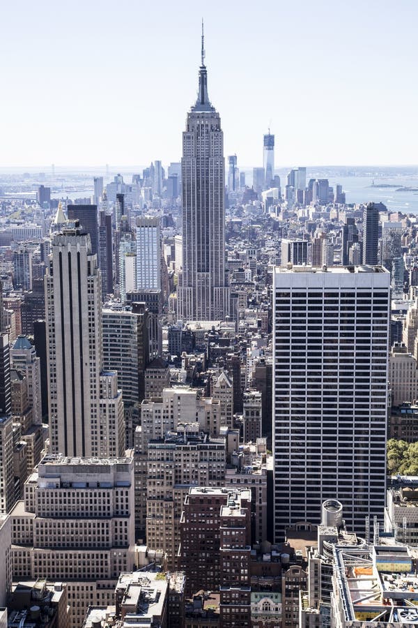 Manhattan stock photo. Image of manhattan, skyscrapers - 27934296