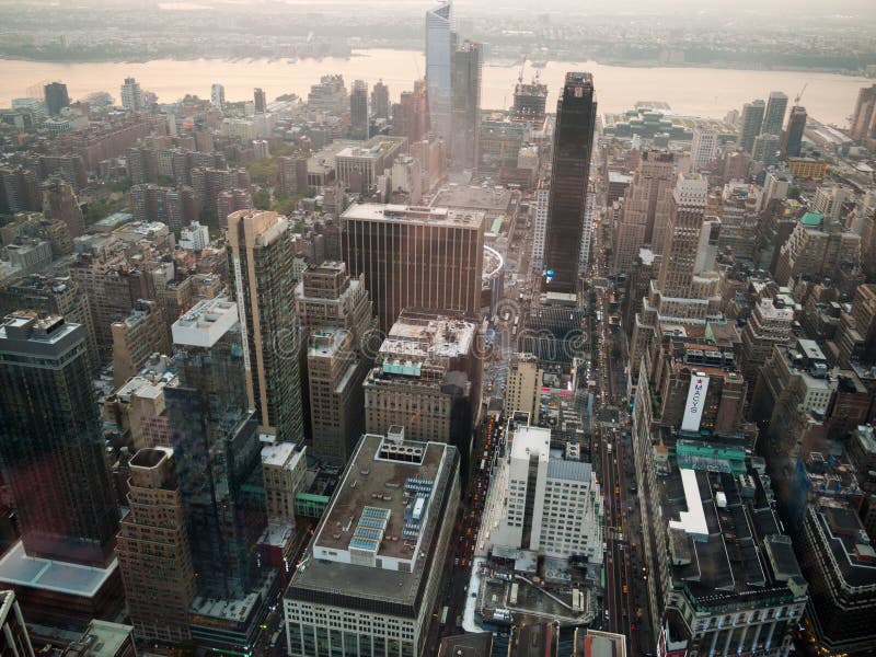 Manhattan from Above editorial photo. Image of overhead - 85257146
