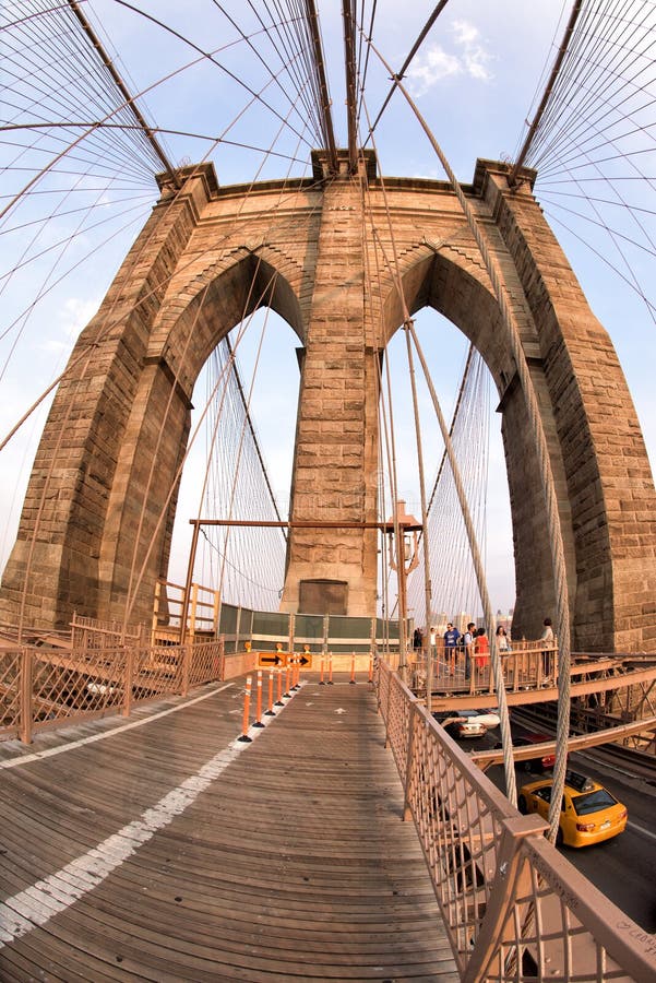 Manhattan Bridge Cables Detail Close Up Editorial Photography - Image ...