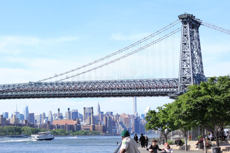 Manhattan Bridge editorial photo. Image of bridge, american - 88308046