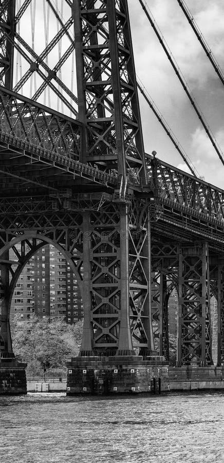 The Manhattan Bridge New York City Stock Image - Image of history ...
