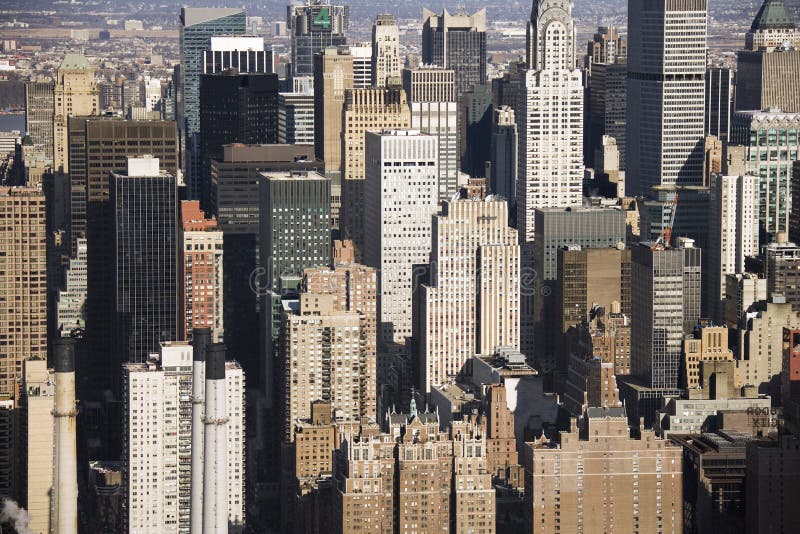 Manhattan Buildings, New York. Stock Photo - Image of city, colour: 3178876