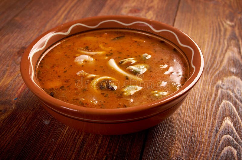 Manhattan chowder stock photo. Image of orange, warm - 35745046