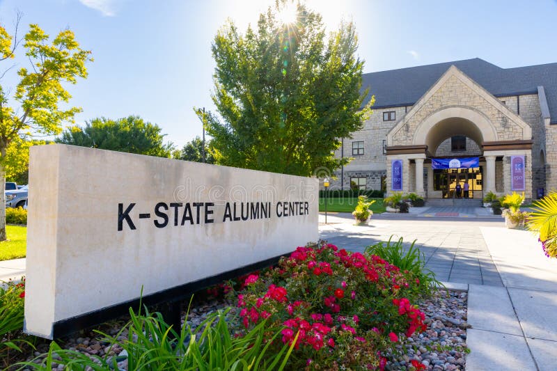 K-State Alumni Center on the Kansas State University Campus Editorial ...