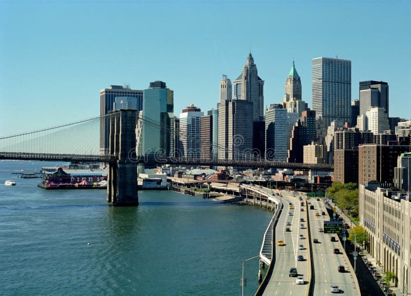 FDR Driveway, Manhattan, New York City USA Stock Photo - Image of urban ...