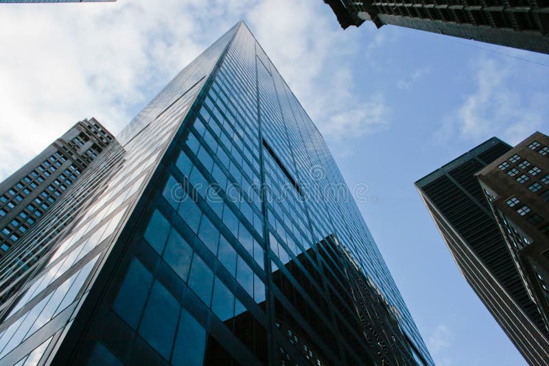 Manhattan Offices stock photo. Image of architect, manhattan - 8041090