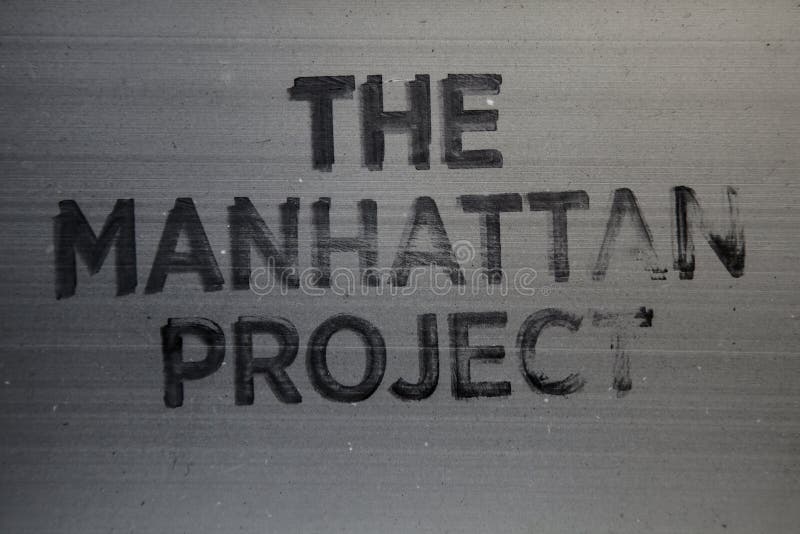 The Manhattan Project stock image. Image of stamp, united - 46158413