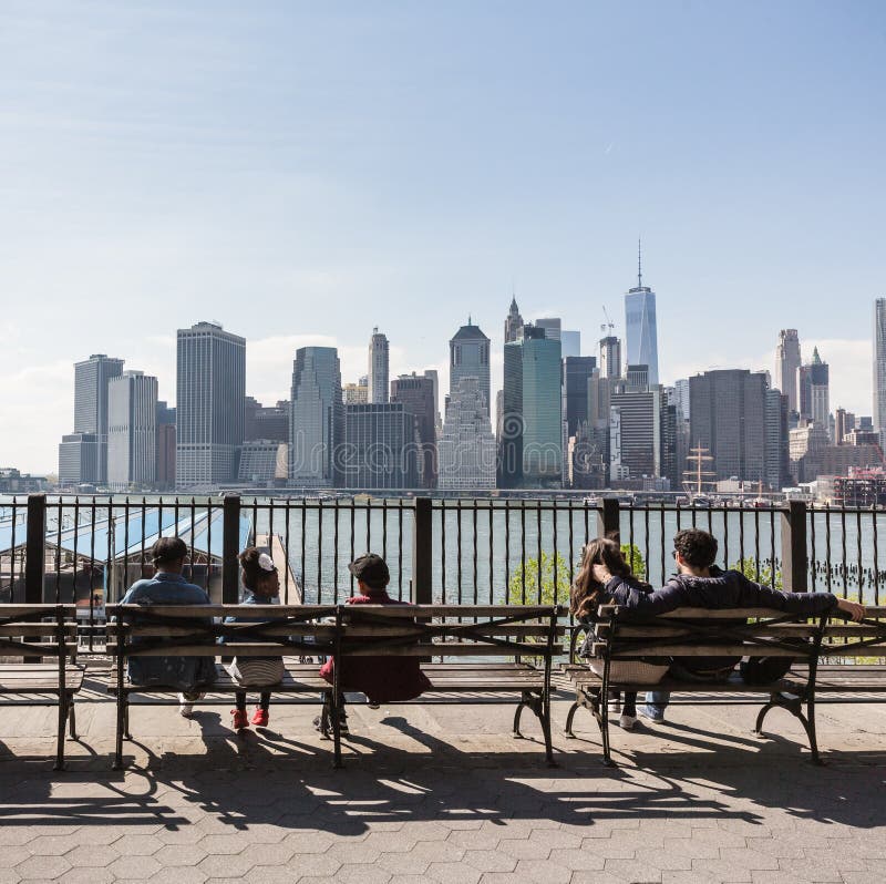Manhattan Skyline from Brooklyn Heights Promenade Editorial Stock Photo ... Manhattan Skyline from Brooklyn Heights Promenade Editorial Stock Photo ...