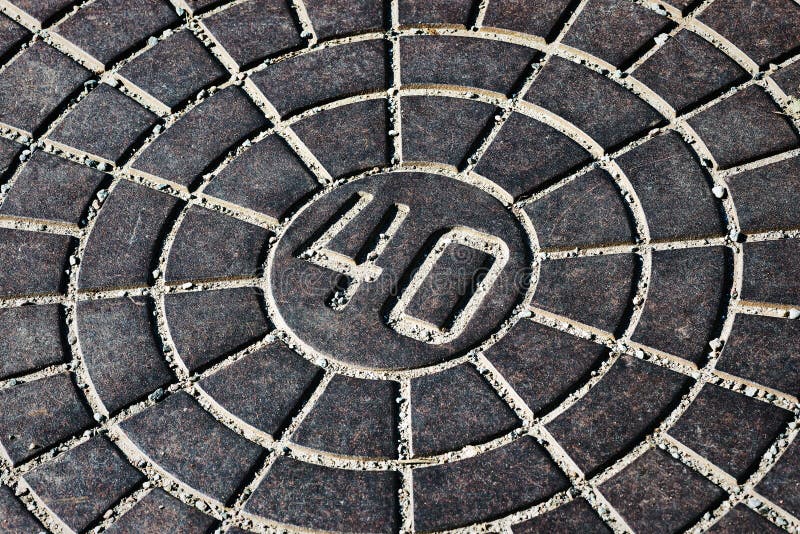 Manhole Cover stock image. Image of industrial, asphalt - 33589421
