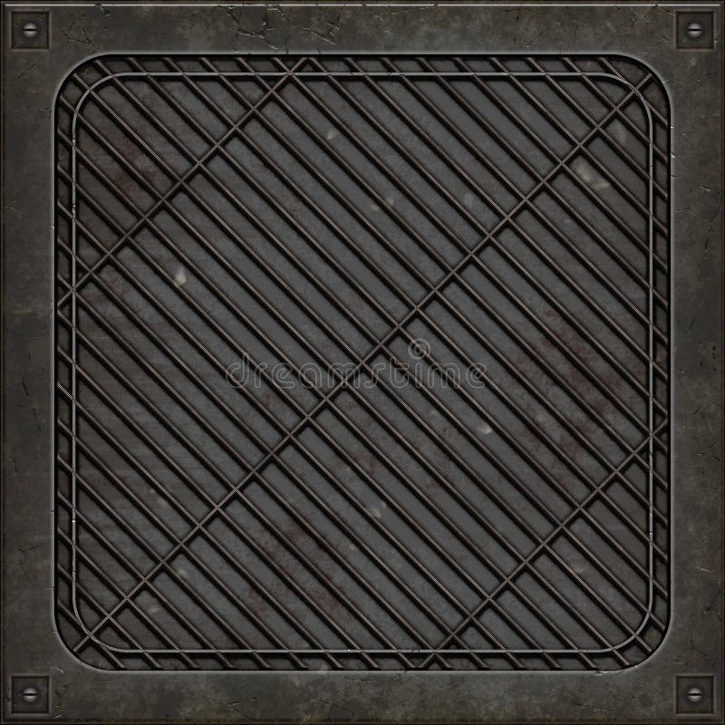 Manhole Cover (Seamless Texture) Stock Photo - Image of font, brown ...