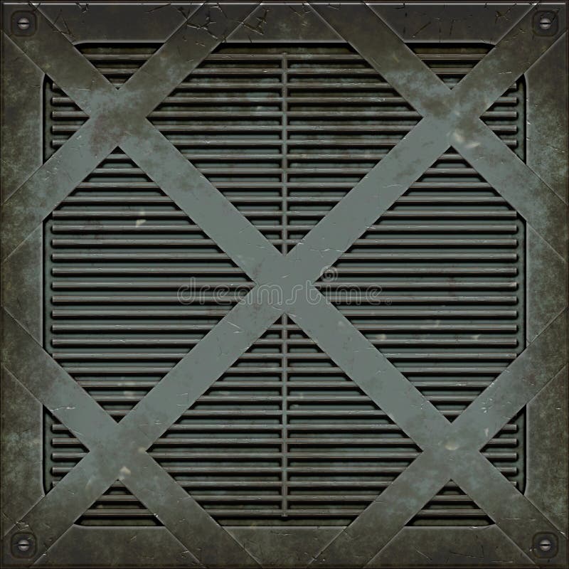 Manhole Cover (Seamless Texture) Stock Illustration - Illustration of ...