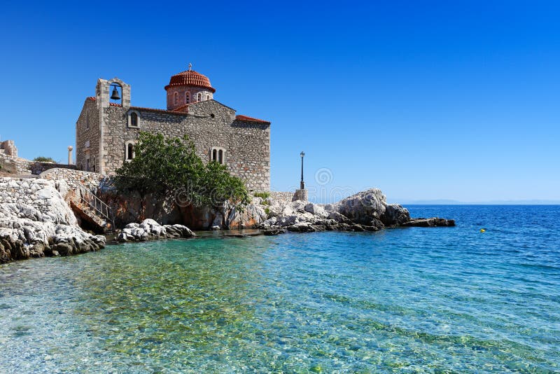 Mani, Greece stock photo. Image of kokkala, stone, mediterranean - 24752590