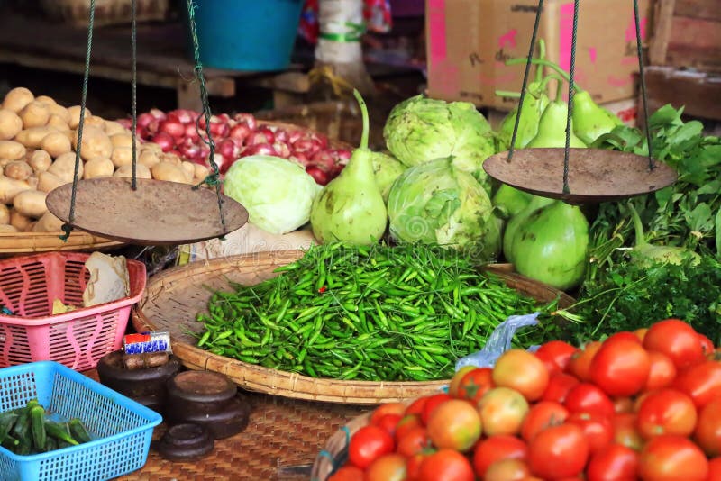 Mani Sithu Market in Bagan stock photo. Image of betel - 146465502