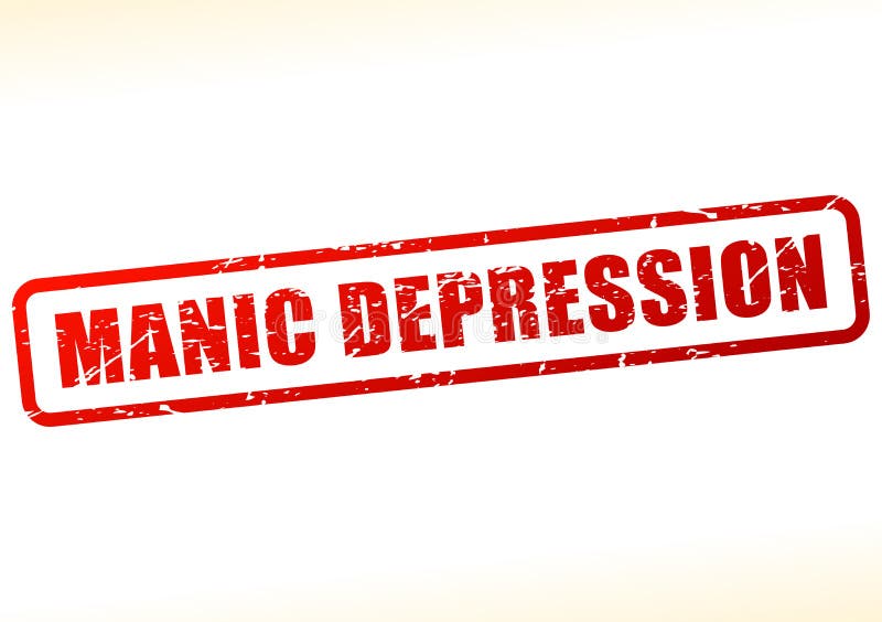 Manic Depression Word Cloud Stock Vector - Illustration of behavioral ...