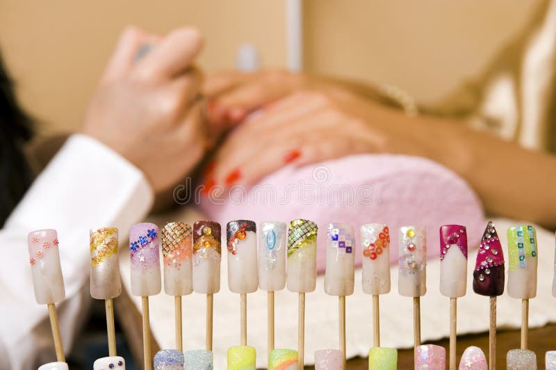 Manicure stock image. Image of natural, acrylic, elegant - 10976059
