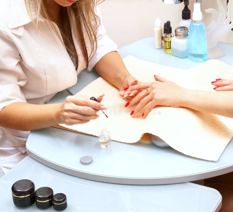 Manicure stock photo. Image of body, beautiful, cosmetics - 4432872