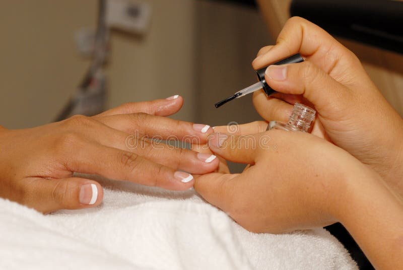 Manicure stock photo. Image of beauty, salon, fingernail - 6408496