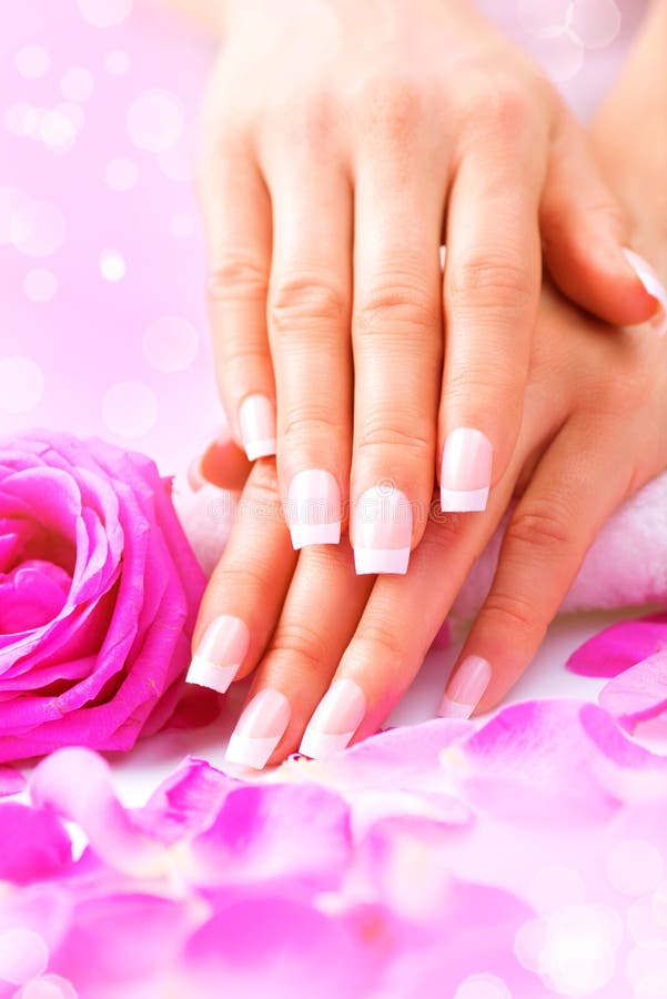 Manicure and Hands Spa stock image. Image of finger, manicure - 39359005