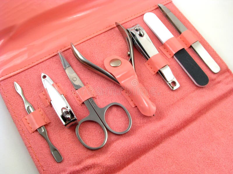 Manicure Kit stock image. Image of white, supplies, tools - 8845449