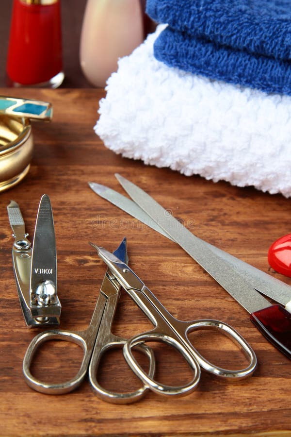 Manicure set stock photo. Image of bronze, color, body - 17143020
