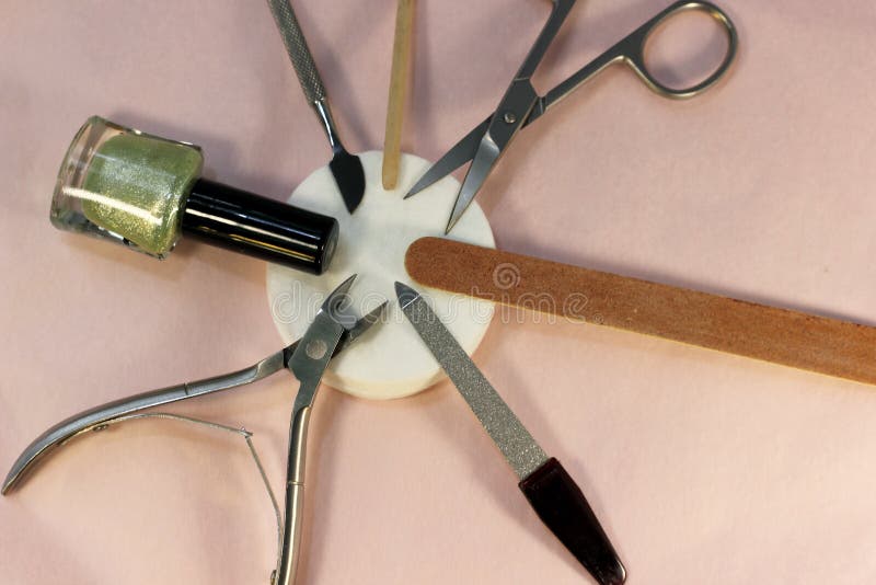 Manicure set stock photo. Image of file, nail, close - 68272888