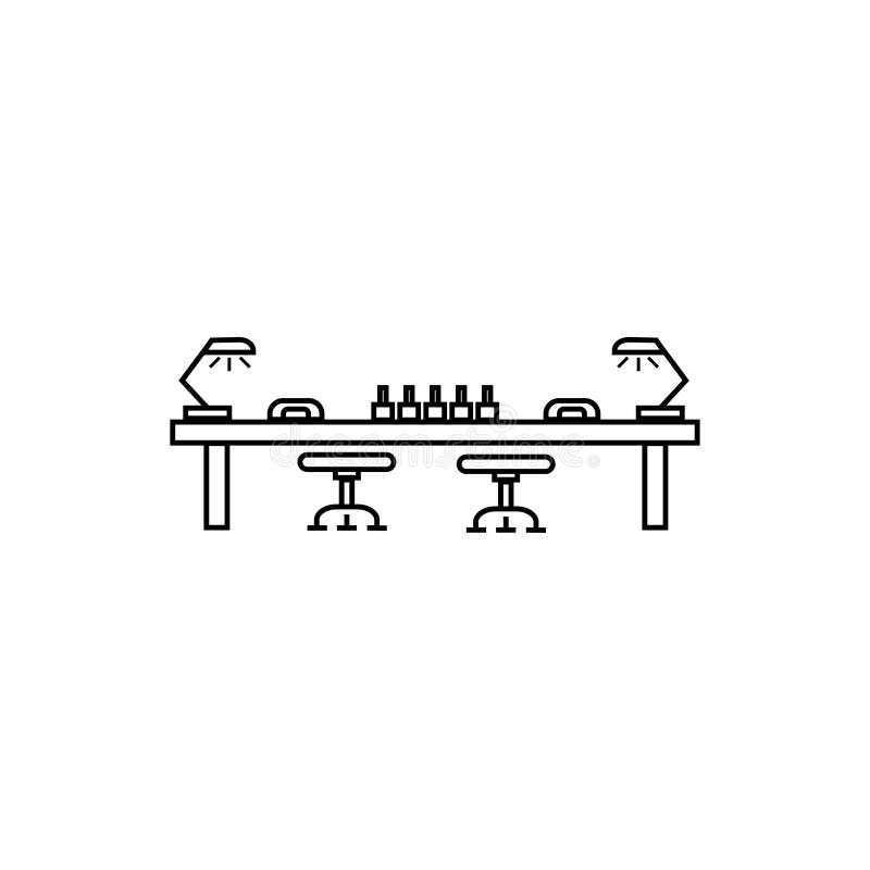 Manicure Table Stock Illustrations – 1,522 Manicure Table Stock ...