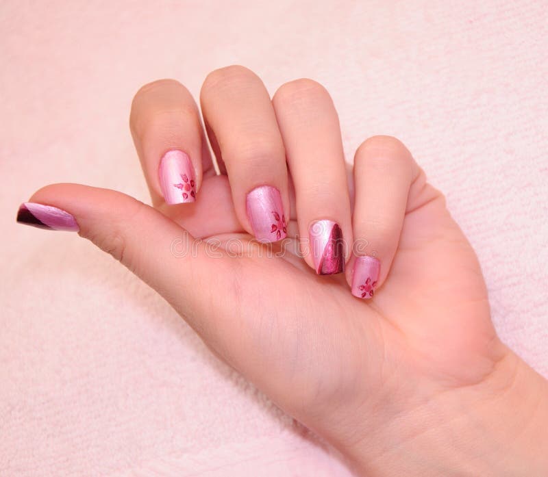 Manicure stock image. Image of fingernail, female, girl - 32774501