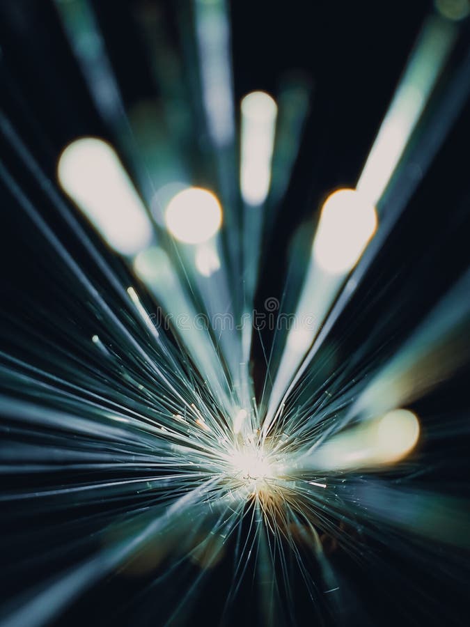 The Manifestation of Light with Focus Stock Photo - Image of flying ...