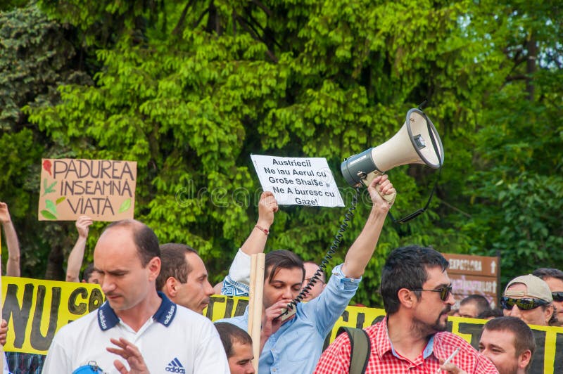 Manifesto Against Abusive Deforestation Editorial Image - Image of ...