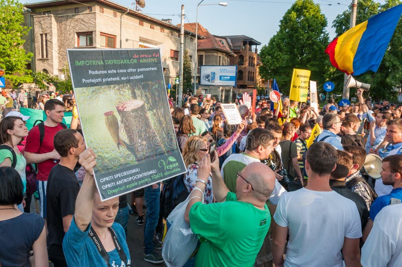 Manifesto Against Abusive Deforestation Editorial Image - Image of ...