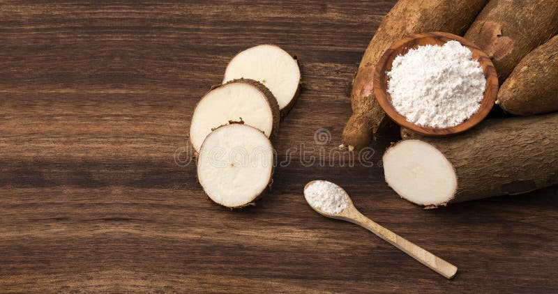 Manihot Esculenta - Organic Cassava (mandioca) Starch Stock Image ...