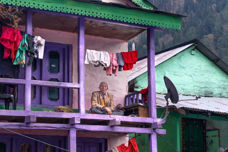 Manikaran/India-20.10.2018:the View of Gurudwara Shri Manikaran Sahib ...