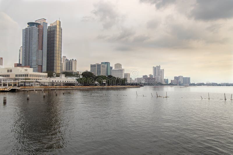 Manila Bay Scenery on a Sunday Afternoon, , Manila, Philippines Dec 13 ...