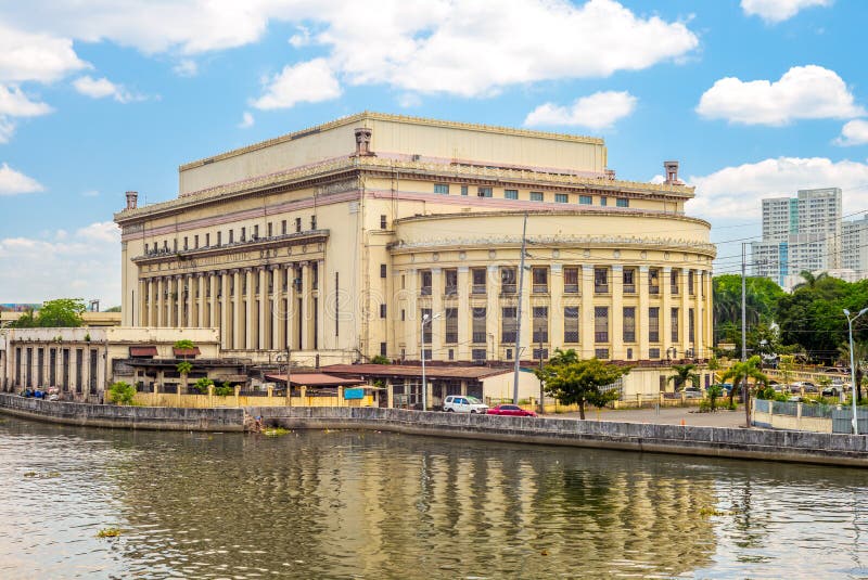 Manila Central Post Office Building in Philippines Stock Image - Image ...