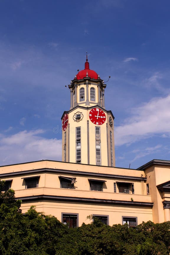 Manila City Hall editorial stock image. Image of clock - 20151904