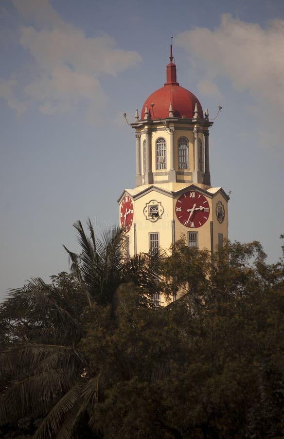 Manila City Hall Clock Tower Stock Photo - Image of luzon, manila: 30686872