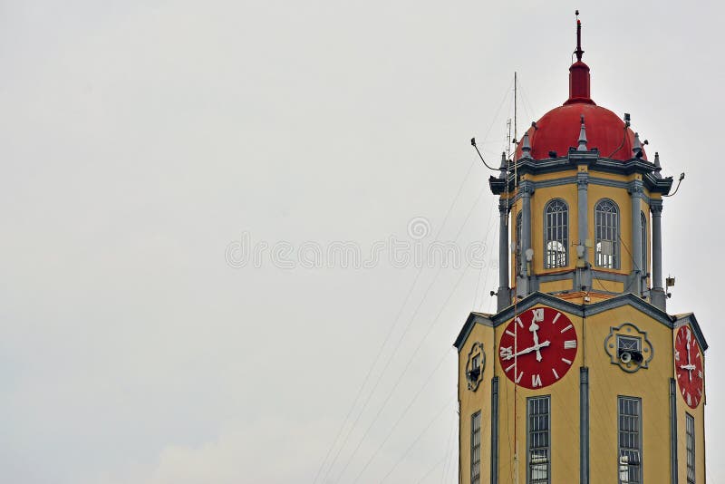 Manila City Hall Clock Tower in Manila, Philippines Editorial Stock ...