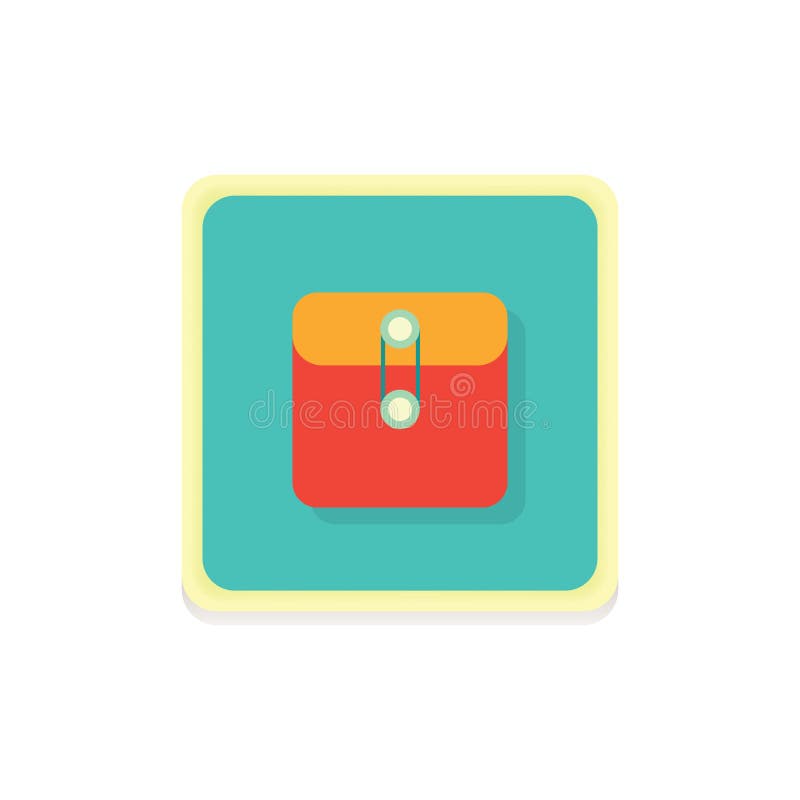 Manila Envelope Icon. Vector Illustration Decorative Design Stock ...