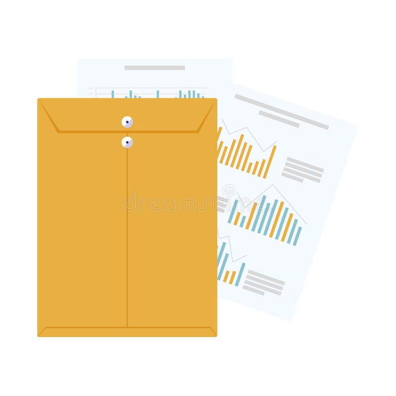Manila Paper Envelope Stock Illustrations – 195 Manila Paper Envelope ...