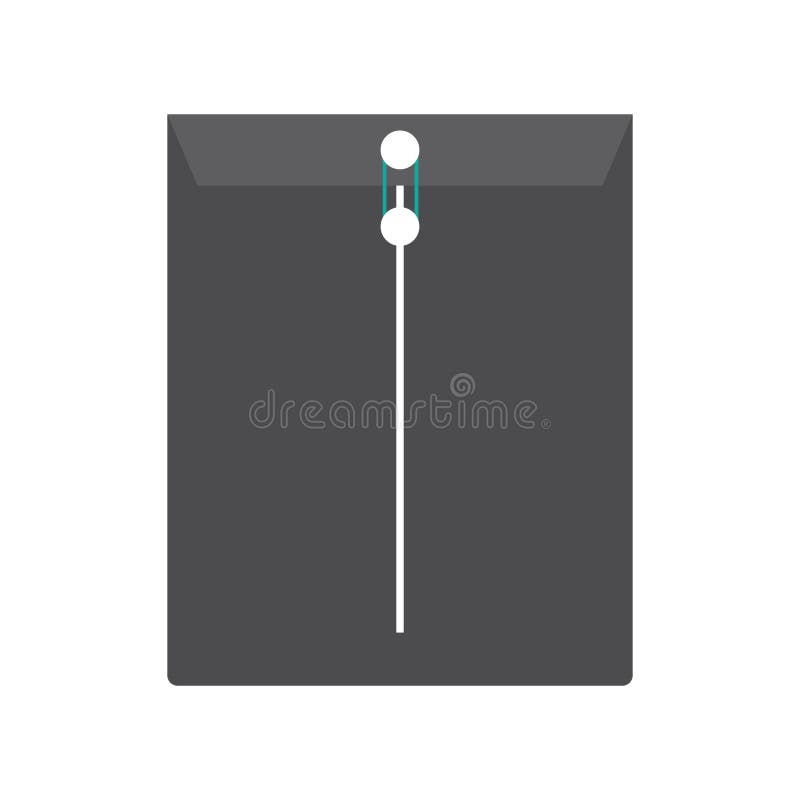 Manila Envelope. Vector Illustration Decorative Design Stock Vector ...