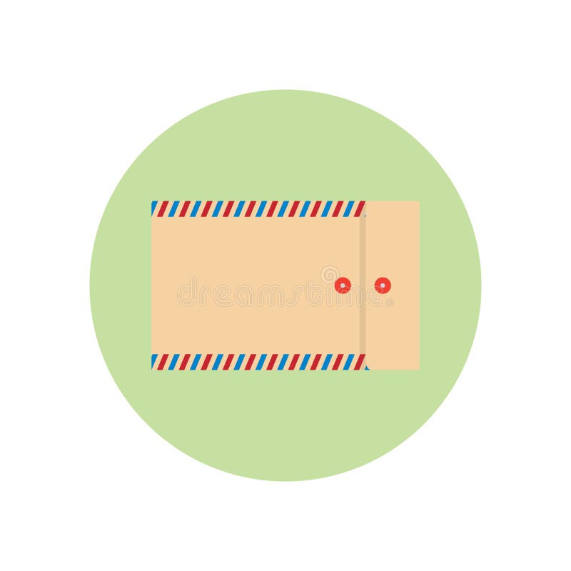 Manila Envelope. Vector Illustration Decorative Design Stock Vector ...